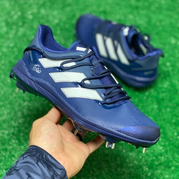 adidas | Shoes | Adidas Adizero Afterburner 8 Mens Baseball Cleats Blue ...